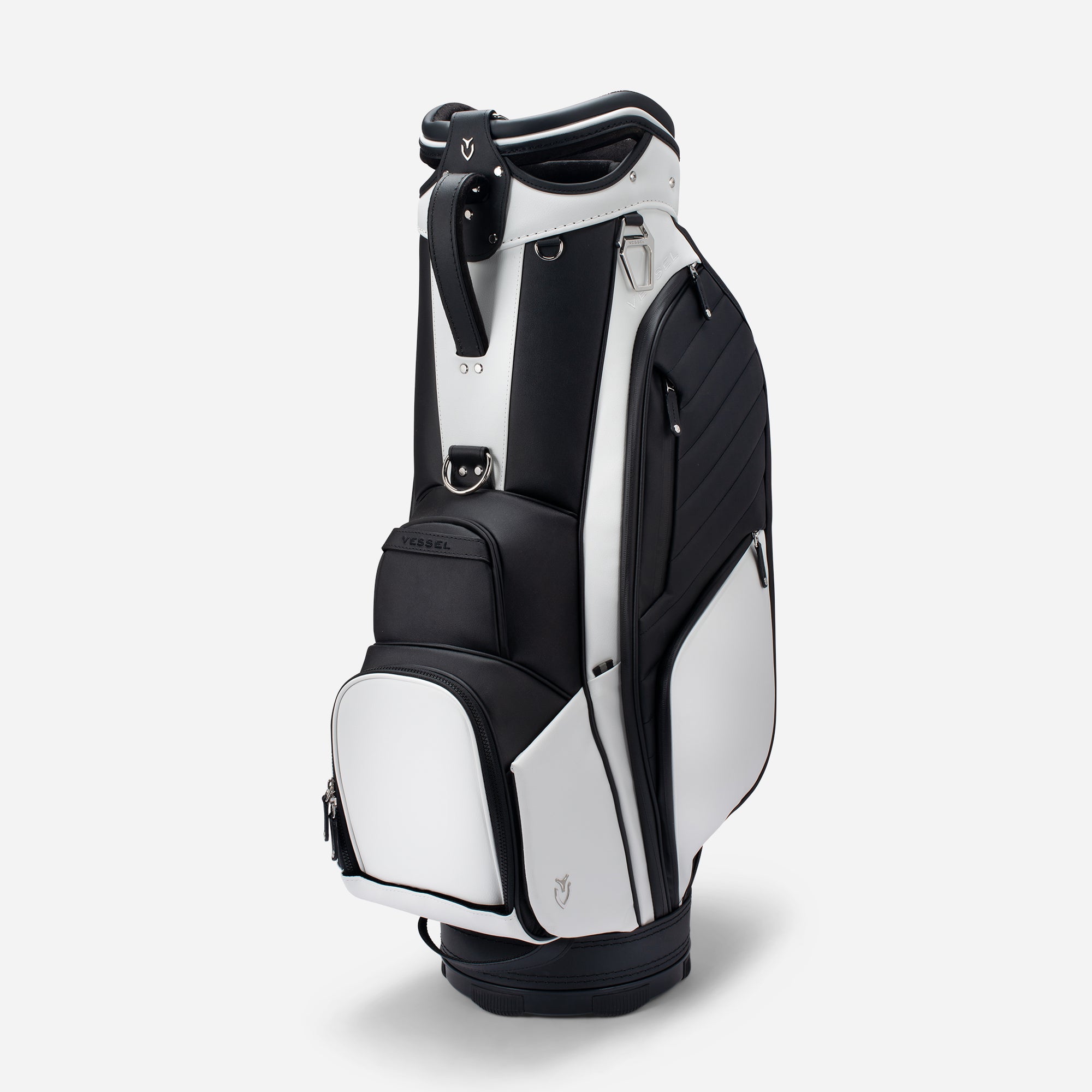 Lux Prime Cart in White/Black